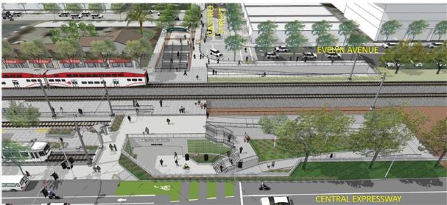 Castro Street Grade Separation Project Caltrain